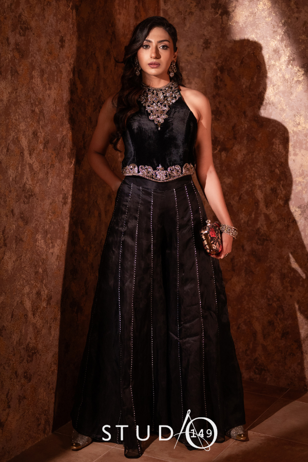 Designer co-ord set in black| Designer Wear | Studio 149 – Studio 149 ...
